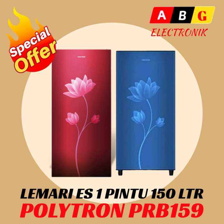 POLYTRON PRB159 PRB-159 KULKAS 1 PINTU POLYTRON PRB 159 | Lazada Indonesia