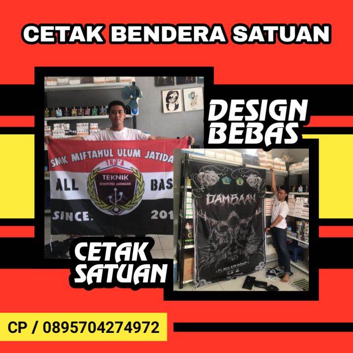CUSTOM BENDERA REQUEST MURAH - BENDERA BOLA - BENDERA SUPPORTER ...