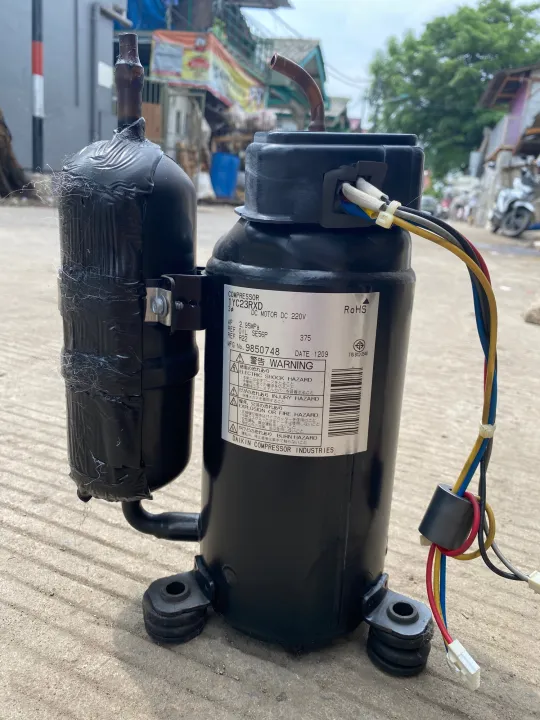 Kompresor ac daikin inverter r22 1pk 100% original copotan | Lazada ...