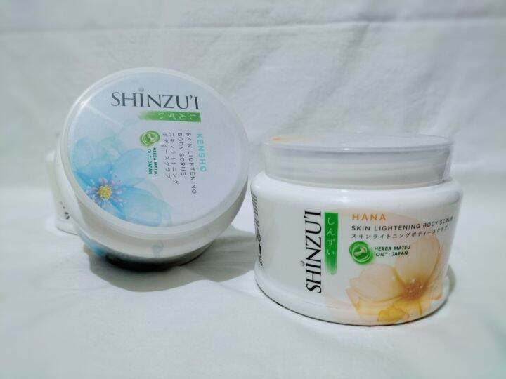shinzui skin lightening body scrub / lulur mandi shinzui isi 200g ...