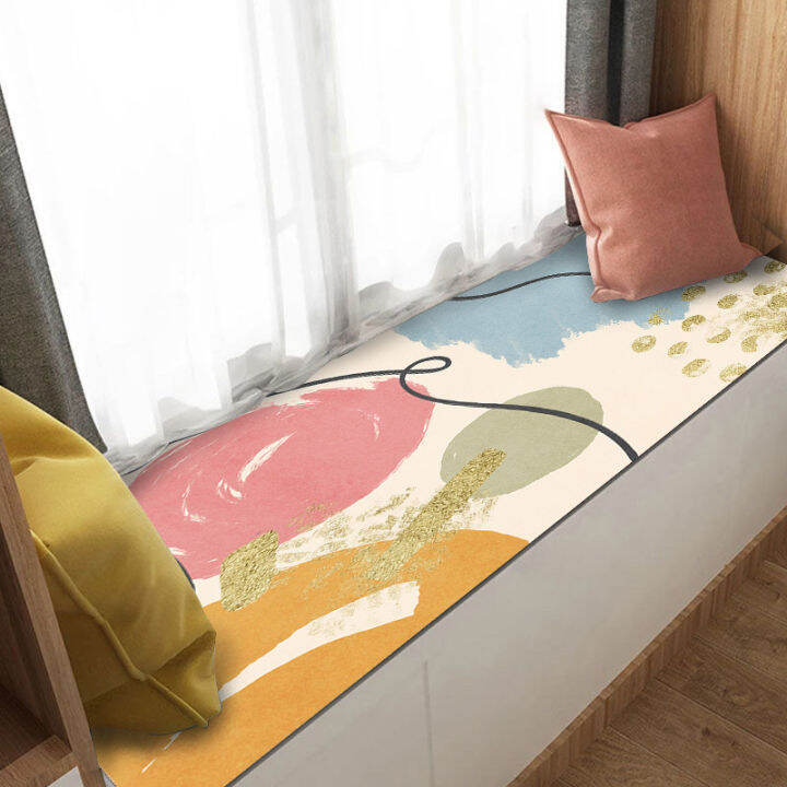 Window Sill Mat Bay Window Mat Net Red Master Bedroom Balcony Mat Four ...