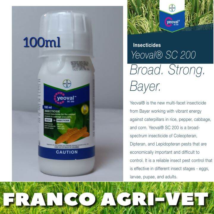 Yeoval SC 200 Insecticide ( 100ml ) | Lazada PH