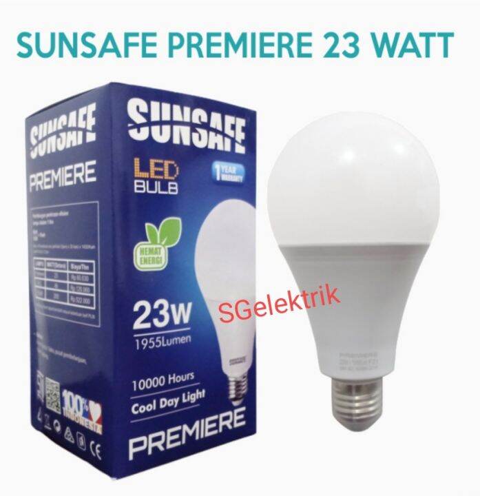 lampu LED sunsafe premier 23 Watt(SNI) | Lazada Indonesia