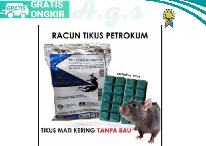 Racun Tikus Petrokum - Racun Tikus Super Mati Di Tempat - Racun Tikus ...
