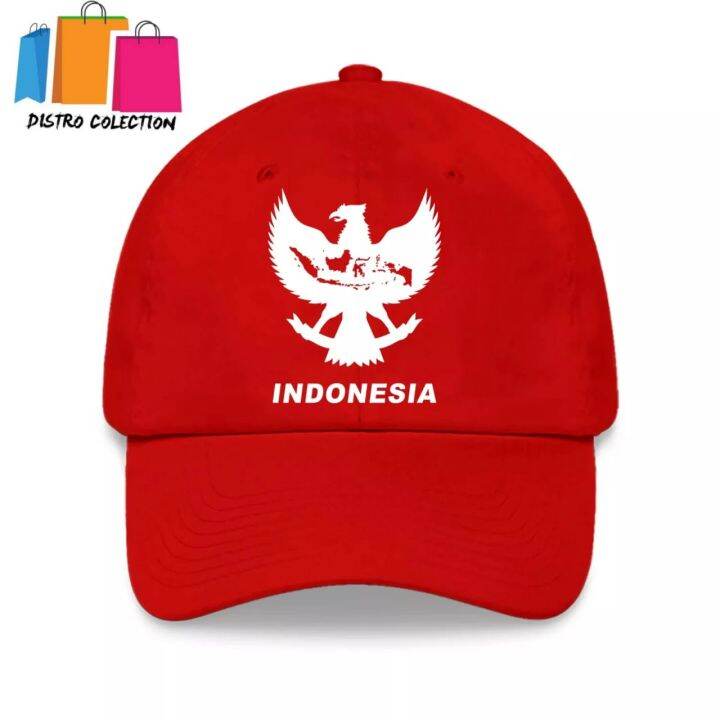 TOPI LOGO GARUDA INDONESIA // TOPI HUT RI | Lazada Indonesia