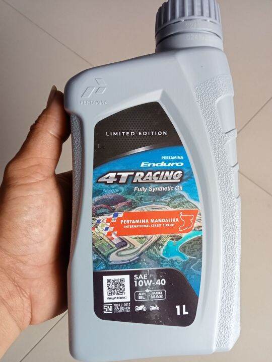 Enduro Racing oli Pertamina SAE 10W-40 4T 1L / 1 Liter / 1000ML | Lazada Indonesia
