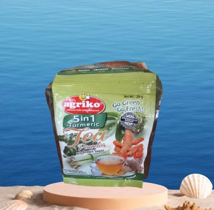 5 in 1 Turmeric (Dulaw) Tea 20g per SACHET (per pack 10 - sachet ...