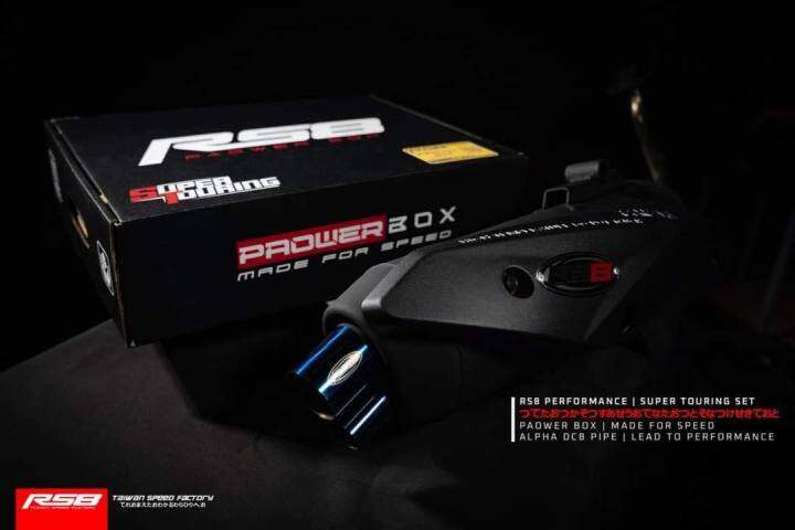 RS8 ALPHA "DC8" OPEN CONICAL PIPE (NMAX V1 ONLY) | Lazada PH