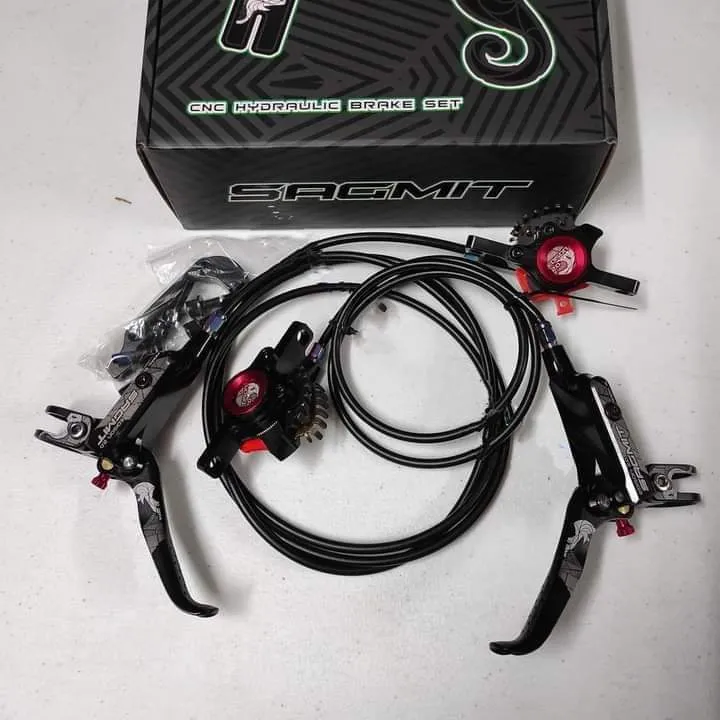 HYDRAULIC BRAKE SET (ICETECH PAD) SAGMIT EDISON brand | Lazada PH