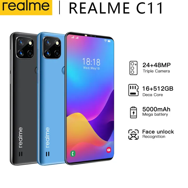 [Cheap]Realme C11 Cellphone Original Android Cheap smartphone 5.5“inch ...