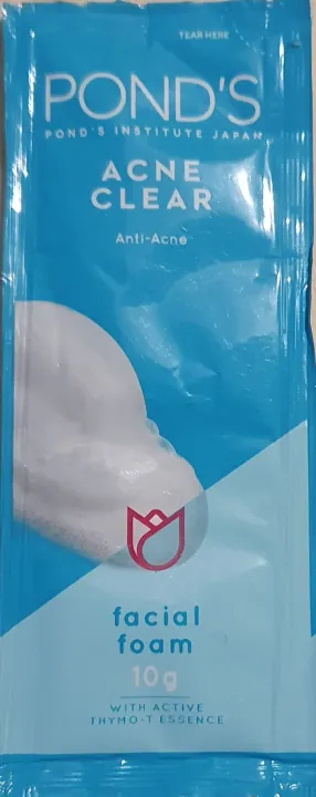 POND'S ACNE CLEAR.ANTI-.ACNE.FACIAL.FOAM 10g | Lazada PH