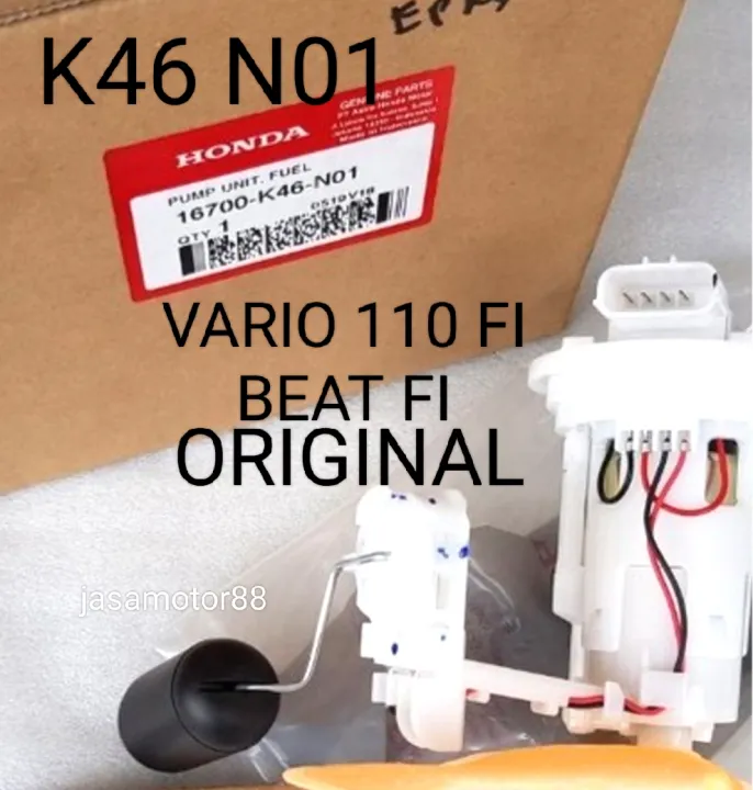 FUEL PUMP POMPA INJEKSI VARIO 110 FI BEAT FI ORIGINAL K46 N01 | Lazada Indonesia