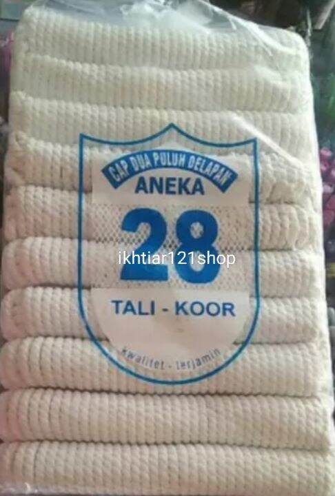 Tali koor/tali tambang putih Pramuka isi 1/5/10 pcs | Lazada Indonesia