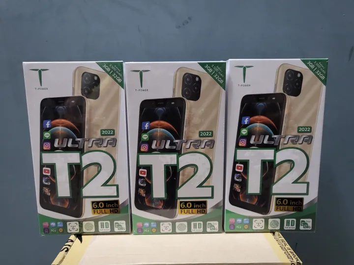 มือถือสมาทโฟนราคาถูก T-power T2 ultra 2022 หน้าจอ 6นิ้ว | Lazada.co.th