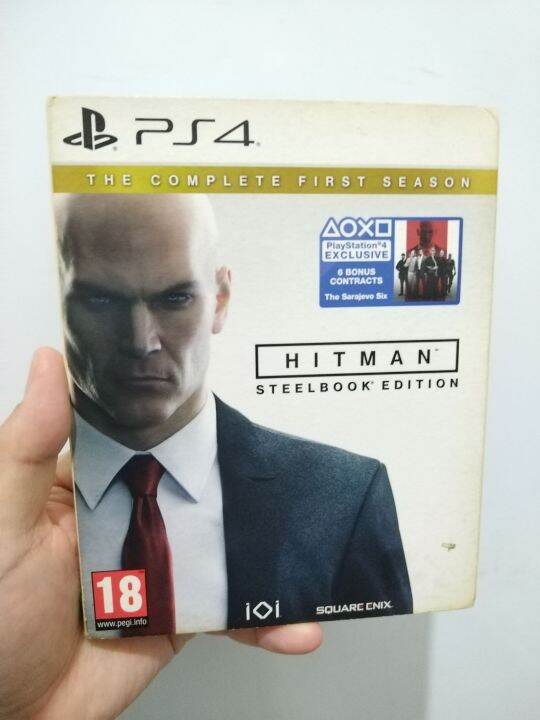 Hitman The First Complete Season 1 Steelbook Edition with PS4 Game Disc ...