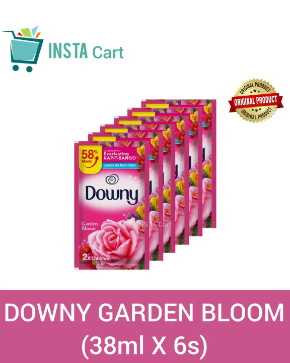 DOWNY GARDEN BLOOM (38ml X 6s) FABRIC CONDITIONER SACHET | Lazada PH