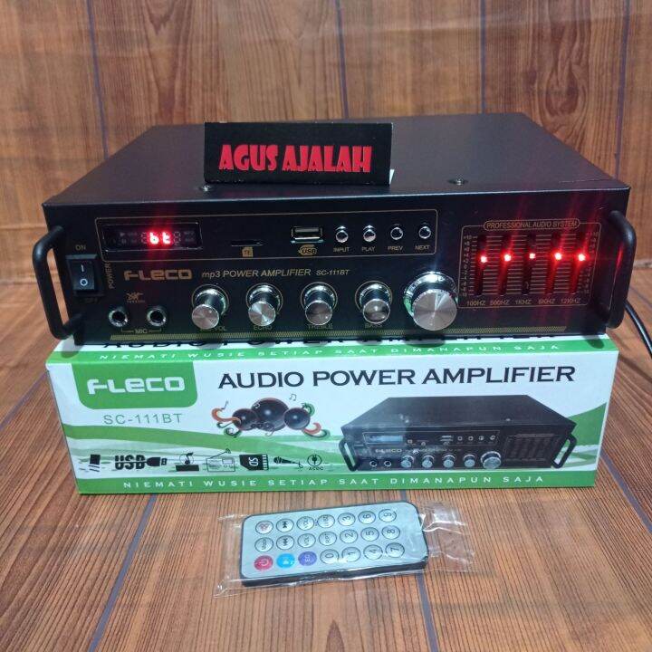 power Amplifier Bluetooth Fleco Sc-111 600watt | Lazada Indonesia