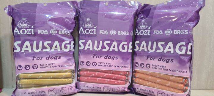 Aozi Sausage For Dogs 750grams(15grams by 50pcs) | Lazada PH