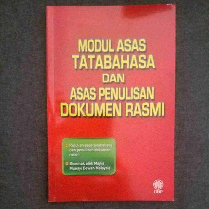 MODUL ASAS TATABAHASA DAN ASAS PENULISAN DOKUMEN RASMI | Lazada
