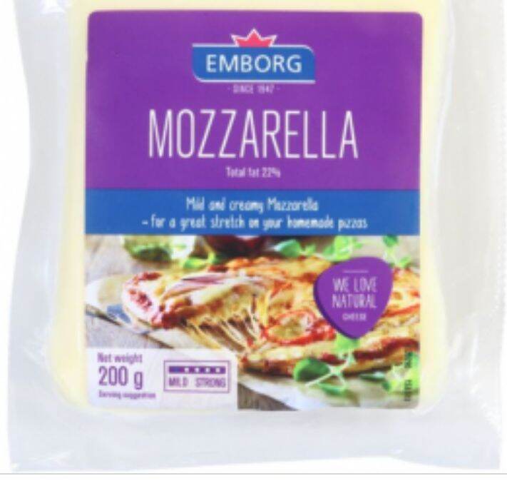 Emborg Danish Mozzarella Blocked Cheese 200gx5 | Lazada PH Emborg Danish Mozzarella Blocked Cheese 200gx5 | Lazada PH