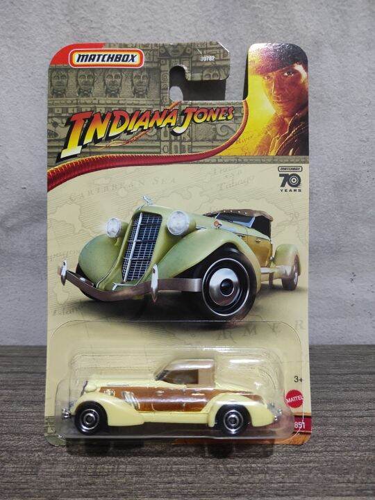 Matchbox Indiana Jones 1936 Auburn Speedster 851 | Lazada Indonesia