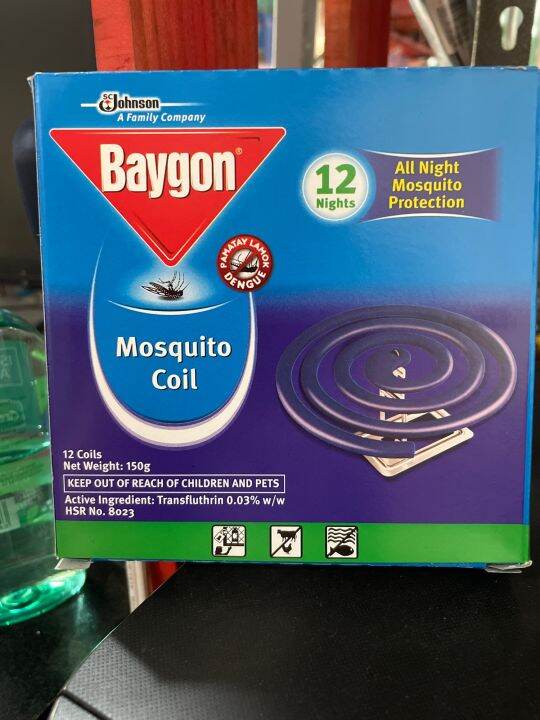 Baygon mosquito coil 12coils | Lazada PH