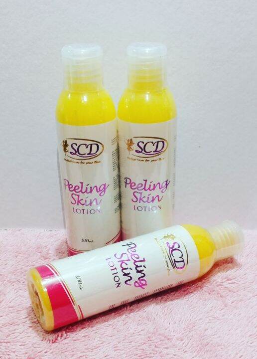 3 Pcs SCD Peeling Skin Lotion Original 100ml | Lazada PH