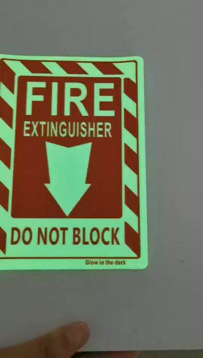 Stiker APAR Pemadam Api Sign Tanda APAR Stiker Fire Extinguisher ...