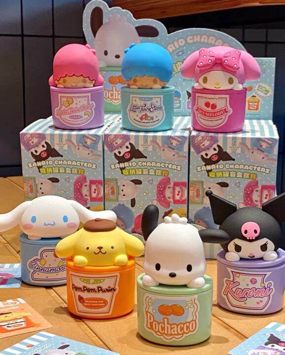 Miniso Sanrio Characters Blind Box Manga Collectibles Storage Case Gift ...