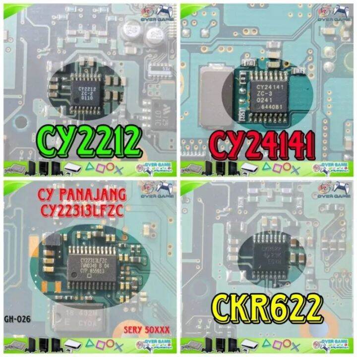 IC CY Cristal ps2 FAT & SLIM SEMUA TIPE | Lazada Indonesia