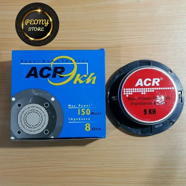 TWEETER ACR 9KH / SUPER DOME TWEETER ACR 9KH 150W 150 WATT | Lazada ...