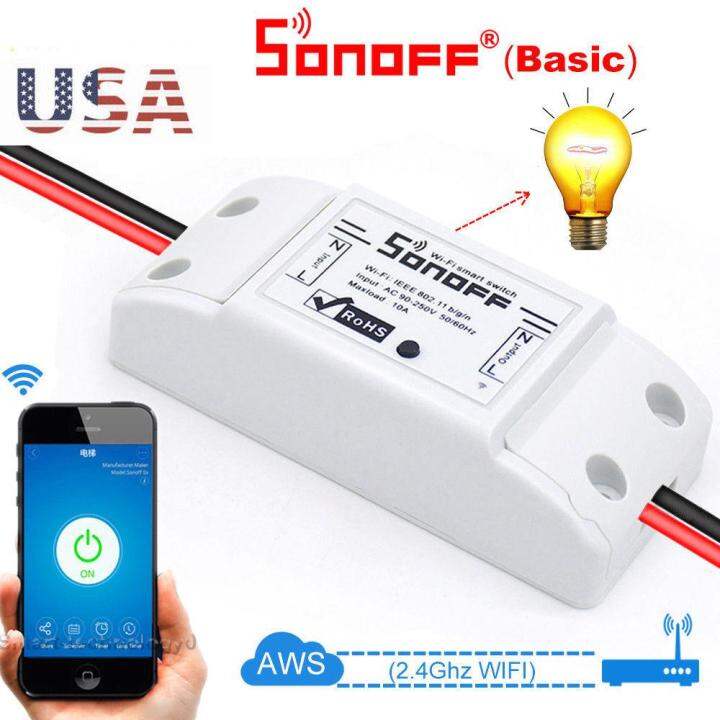 SONOFF Basic WiFi Smart Switch; SONOFF Basic WiFi Wireless Smart Remote ...