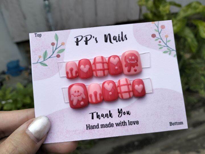 PP's Nails ⛅เล็บปลอมสำเร็จรูป ⛅ เล็บเจลแท้100% เล็บเจล เล็บปลอม ...
