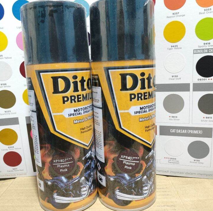 Pilok Cat Diton Premium Plasma Pink Ping Xirallic Xiralic XP9407 9407 ...