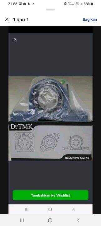 Bearing Pillow block UCP 205 -25mm Detmk | Lazada Indonesia