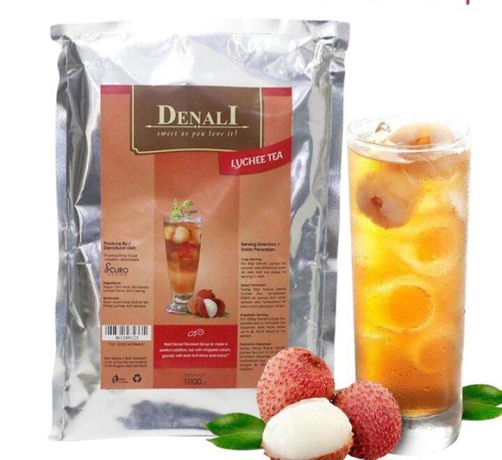 Denali Powder Lychee Tea 1000g | Lazada Indonesia