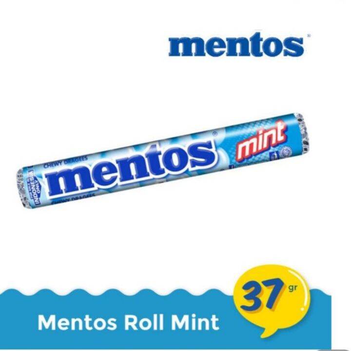 mentos Permen Mint Roll 37 g | Lazada Indonesia