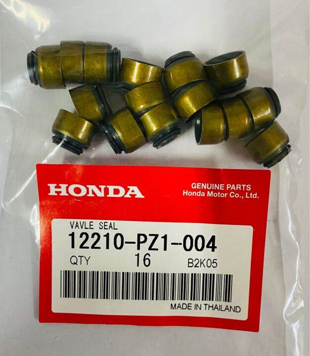 ซีลหมวกวาล์ว HONDA 16V ทุกรุ่น รหัสสินค้า 12210-PZ1-004 จำหน่ายเป็นชุด ...