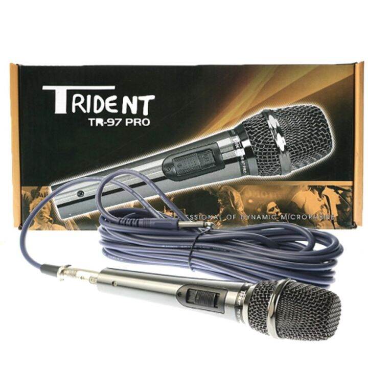 Trident TR-97 PRO Heavy Duty Microphone | Lazada PH