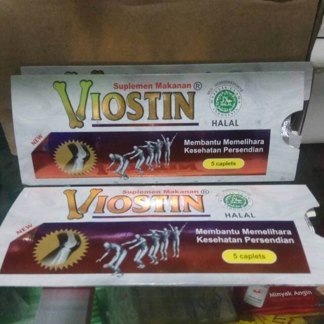 VIOSTIN HALAL ISI 5 KAPLET | Lazada Indonesia