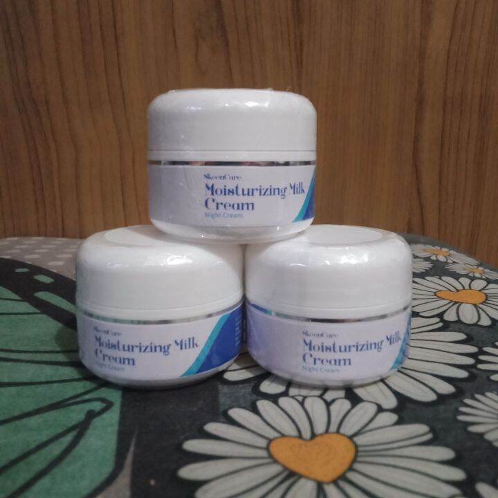 3pcs.Skeen Care Moisturizing Milk Cream Night Cream 10g | Lazada PH