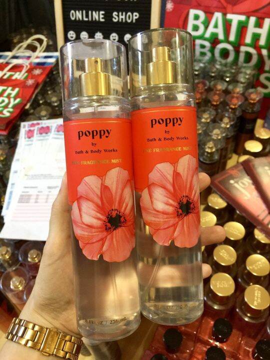 Bath & Body Works POPPY Fragrance Mist | Lazada PH