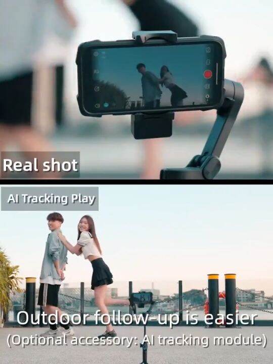 Gimbal chống rung điện thoại, Gậy quay phim 3-Axis L9, Gimball chống rung điện thoại, Tay cầm ...