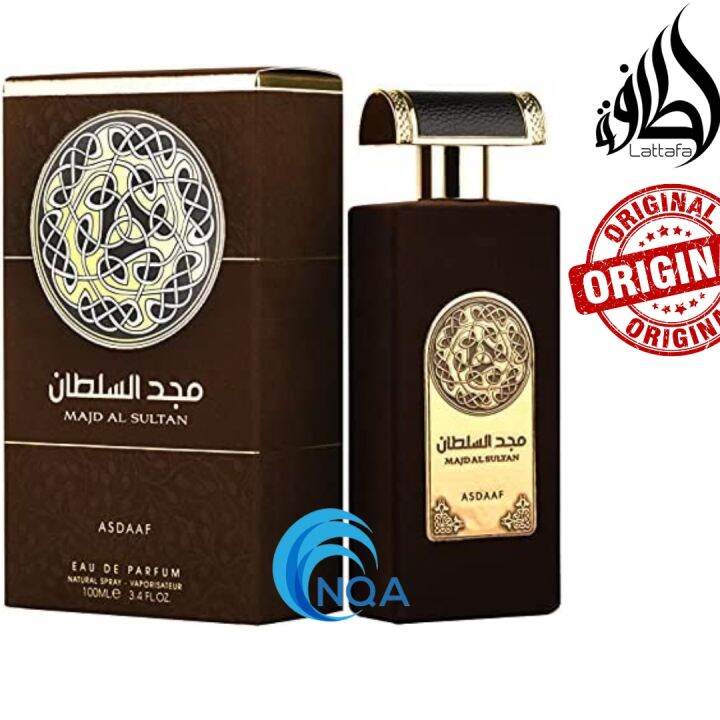 MAJD AL SULTAN PERFUME ASDAF EAU DU PARFUM FOR MEN 100ML | Lazada