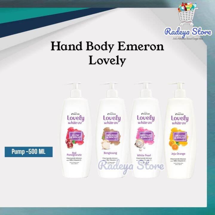 Emeron Hand Body Lovely Murah - 500 ML | Lazada Indonesia