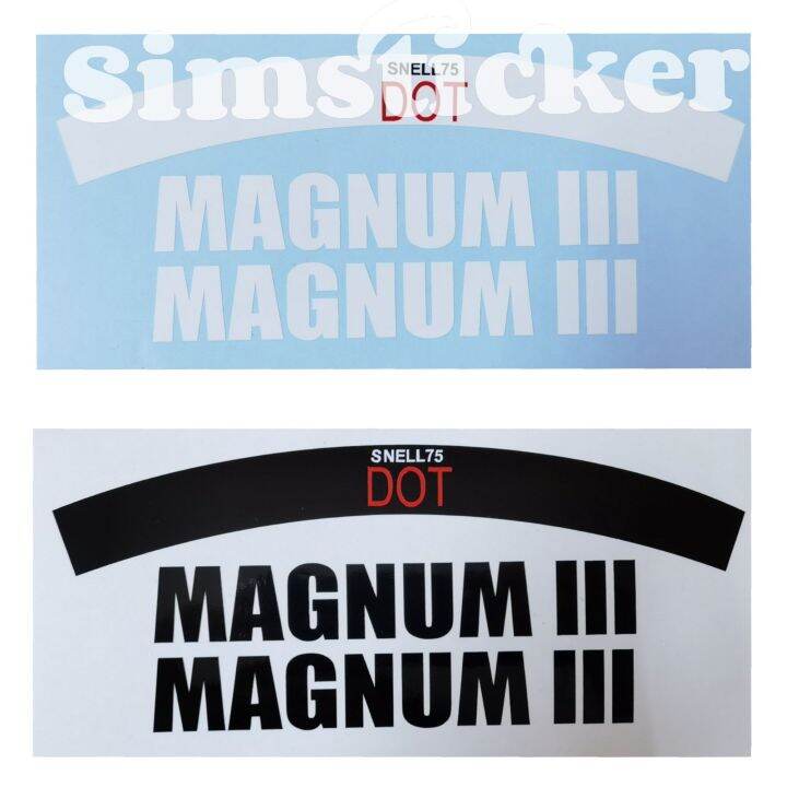 Bell Magnum lll / Magnum 3 Helmets STICKER | Lazada