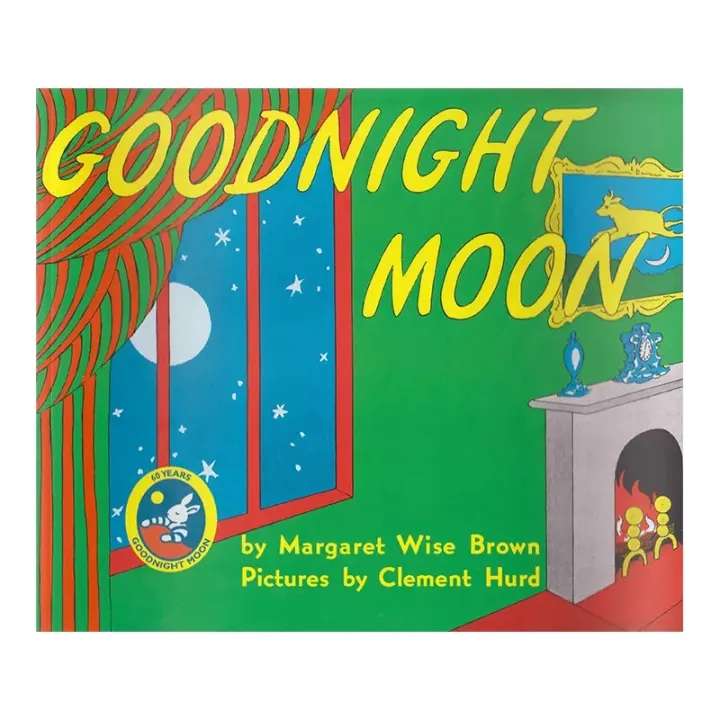 ภาษาอังกฤษ Original Goodnight Moon เด็กภาษาอังกฤษคลาสสิกตรัสรู้หนังสือ ...