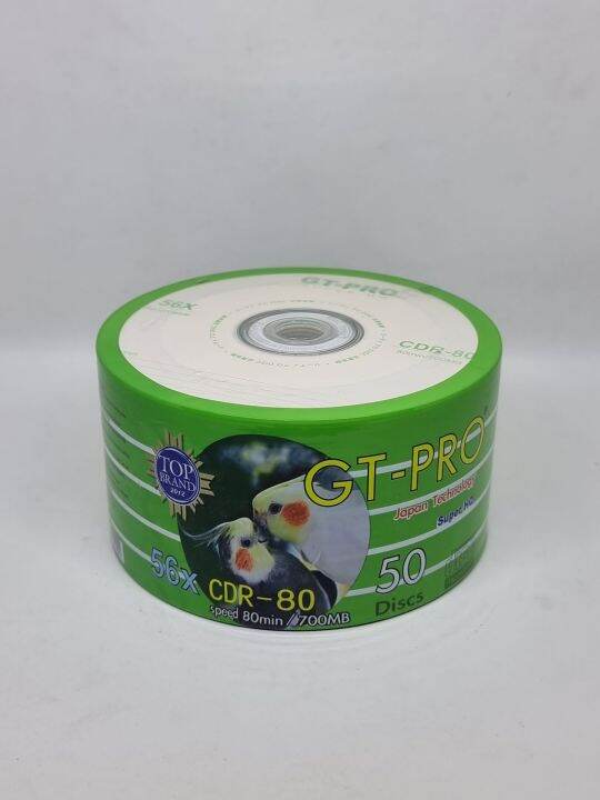 CD-R 56X GT-PRO SPINDEL ISI 50 KEPING / CD-R BLANK / CD-R KOSONG ...