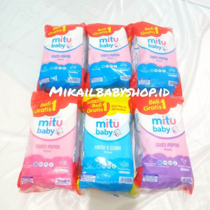 MITU TISSUE BASAH BELI 1 GRATIS 1 50s | Lazada Indonesia