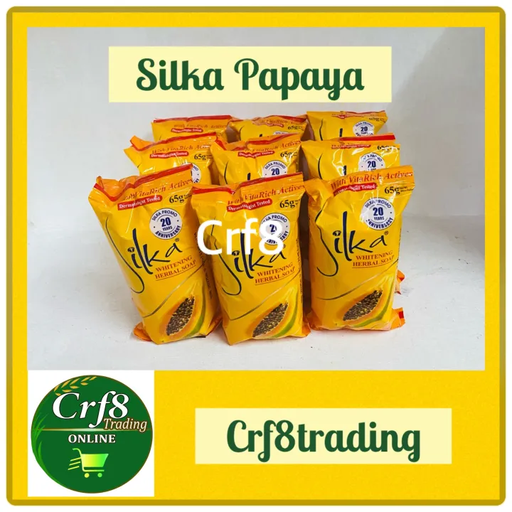 Silka papaya soap sachet 60g x 18pcs | Lazada PH